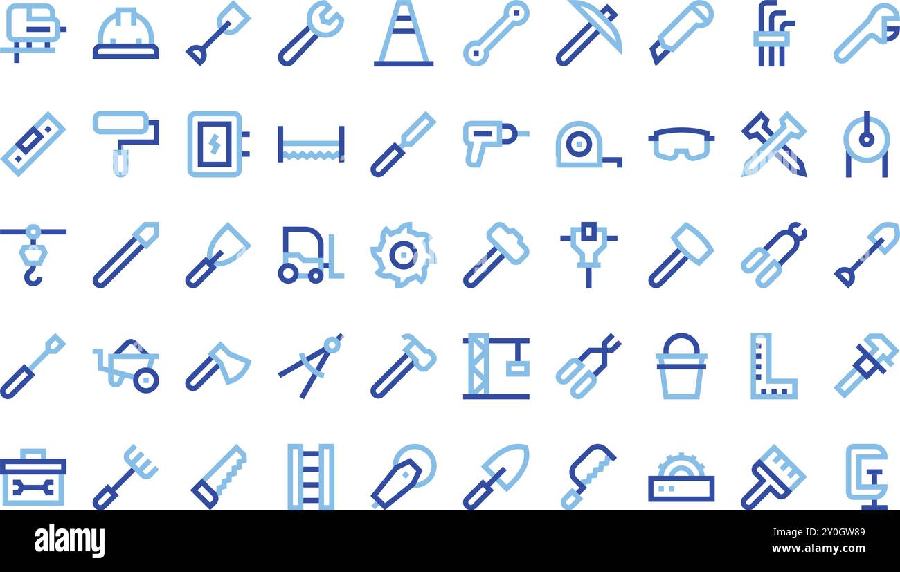 Construction and tools icons High-Quality Vector Icons Collection with ...