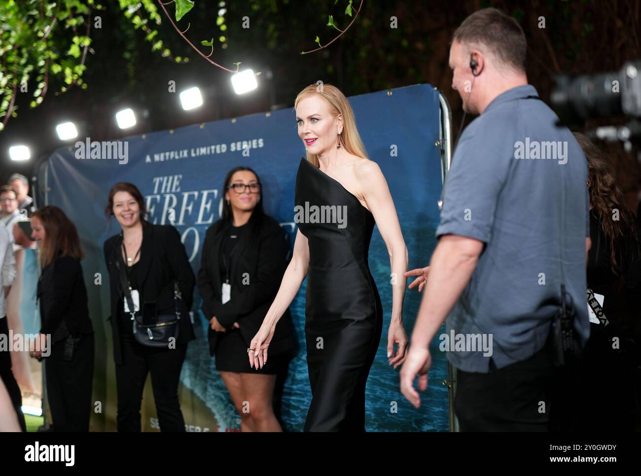 Nicole Kidman attends the UK premiere of The Perfect Couple at the BFI ...