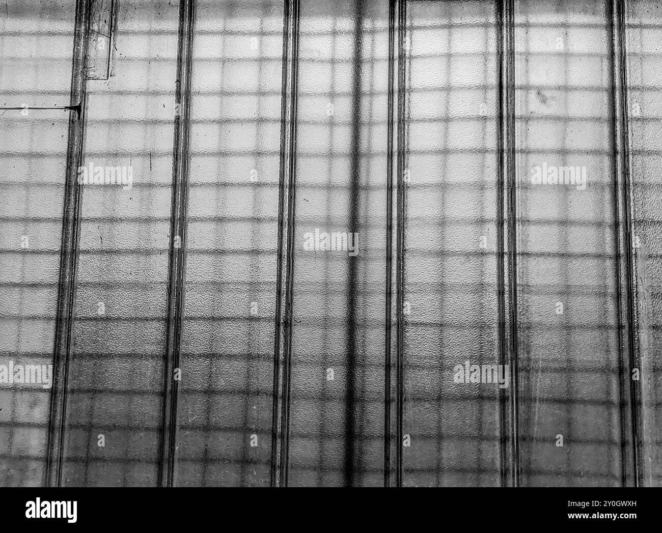 Matte Finish: Glass Frame Background with Grid Canvas Pattern and ...