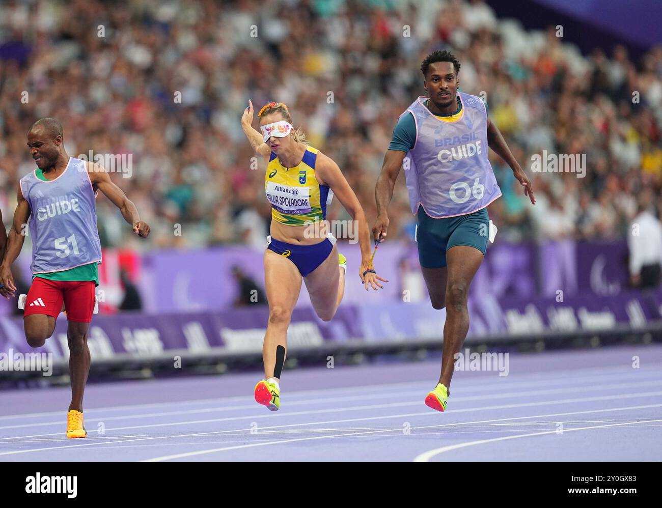 Stade de France, Paris, France. 02nd Sep, 2024. Lorena Silva Spoladore ...