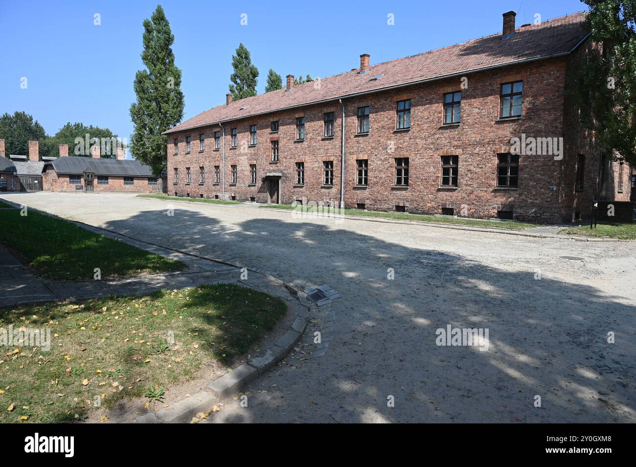 Auschwitz concentration camp Stock Photo - Alamy