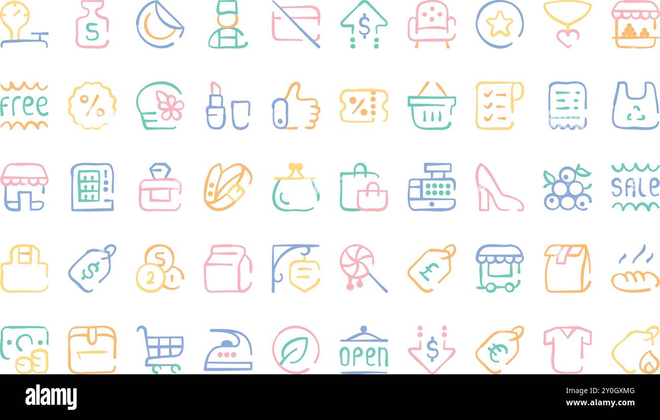 Retail icons High-Quality Vector Icons Collection with Editable Stroke ...