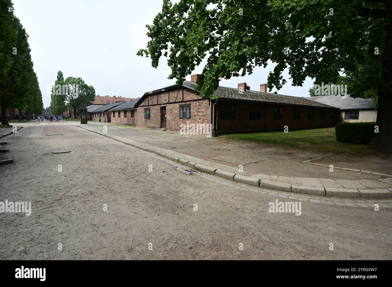 Auschwitz concentration camp Stock Photo - Alamy