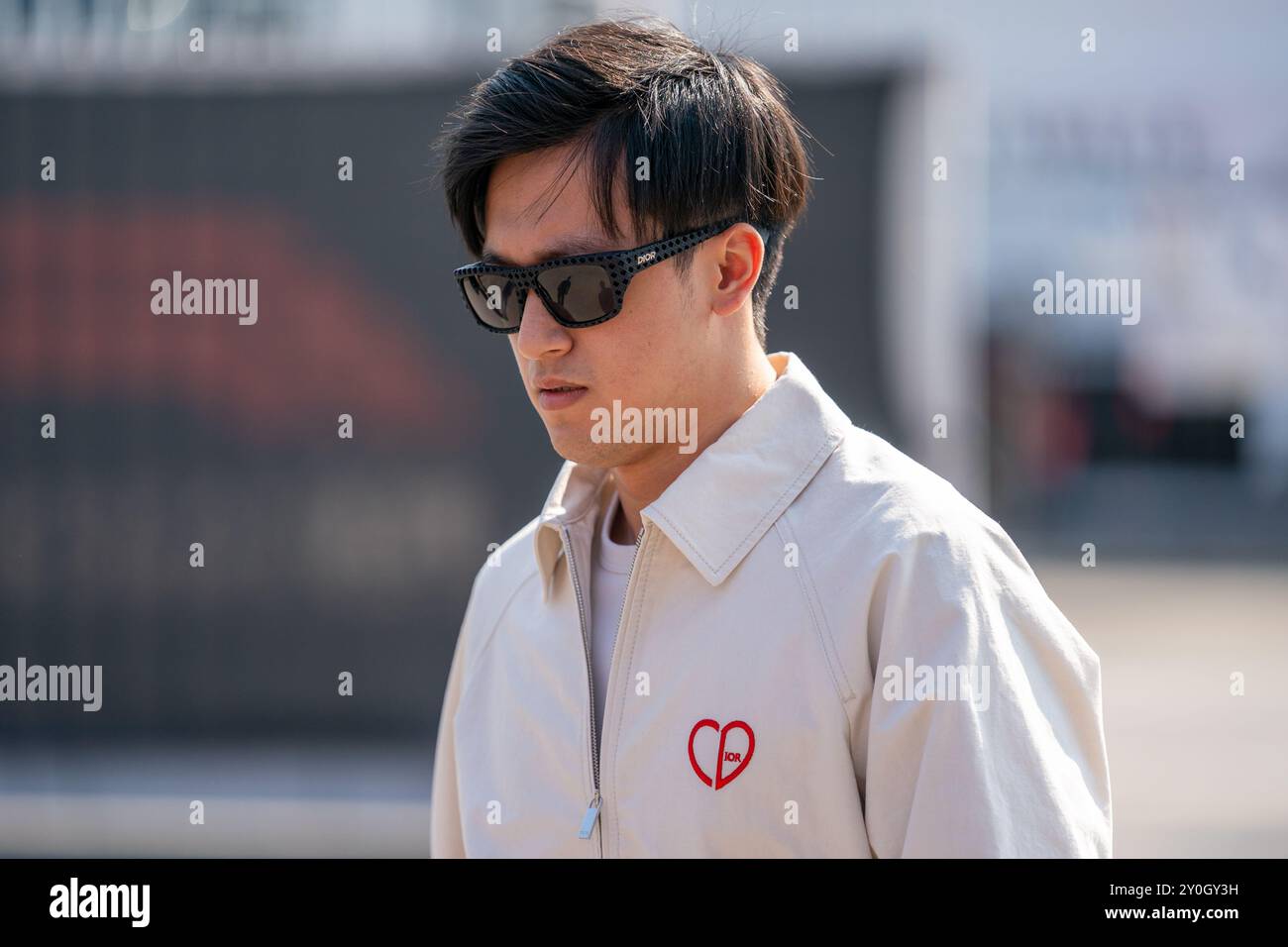Zhou Guanyu during the Formula 1 Pirelli Gran Premio d’Italia 2024 on ...