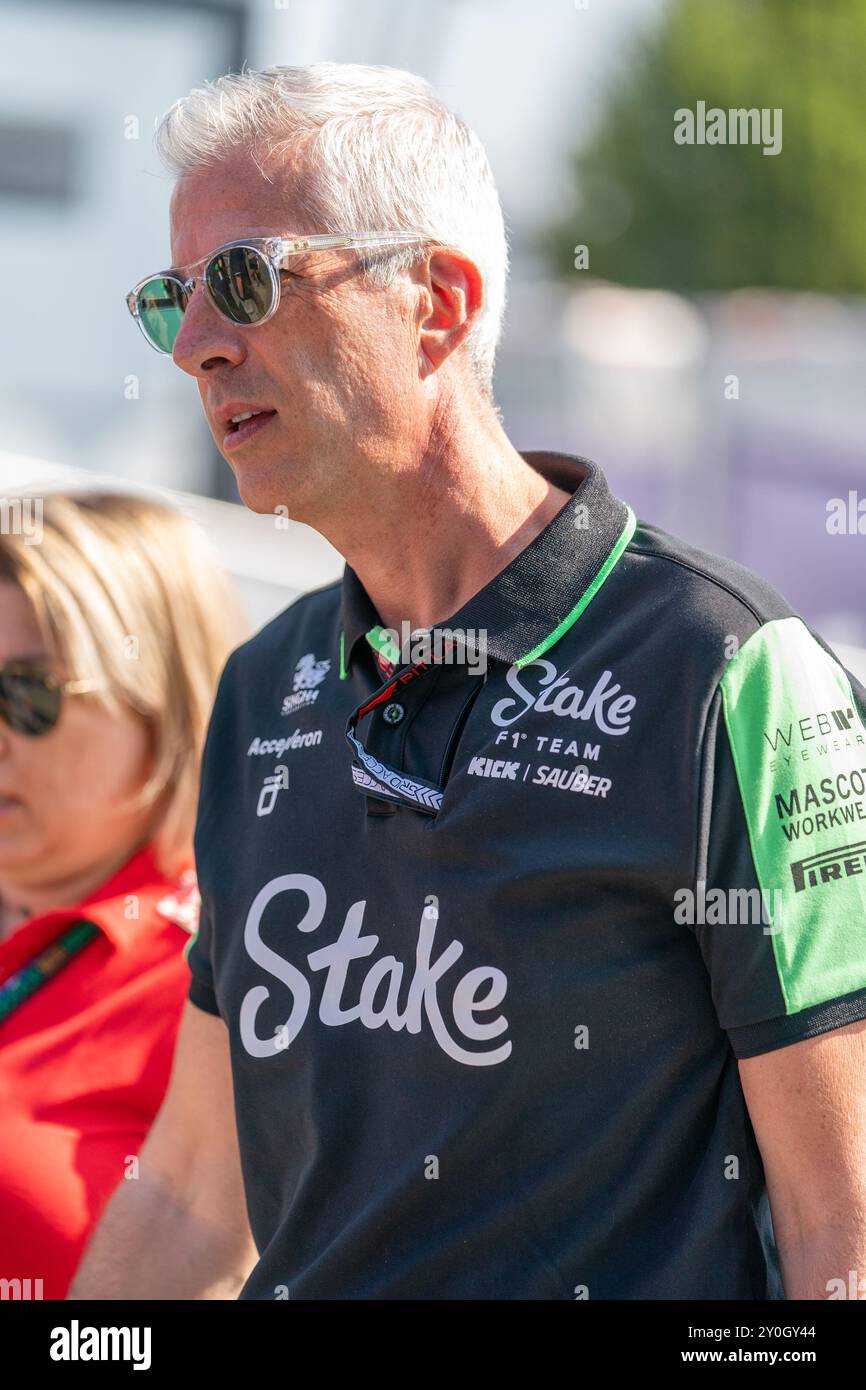 Alessandro Alunni Bravi, Team Chief, Stake F1 Team Kick Sauber during ...