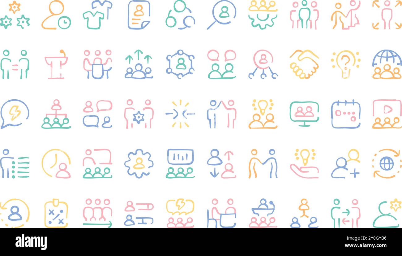 Teamwork icons High-Quality Vector Icons Collection with Editable ...