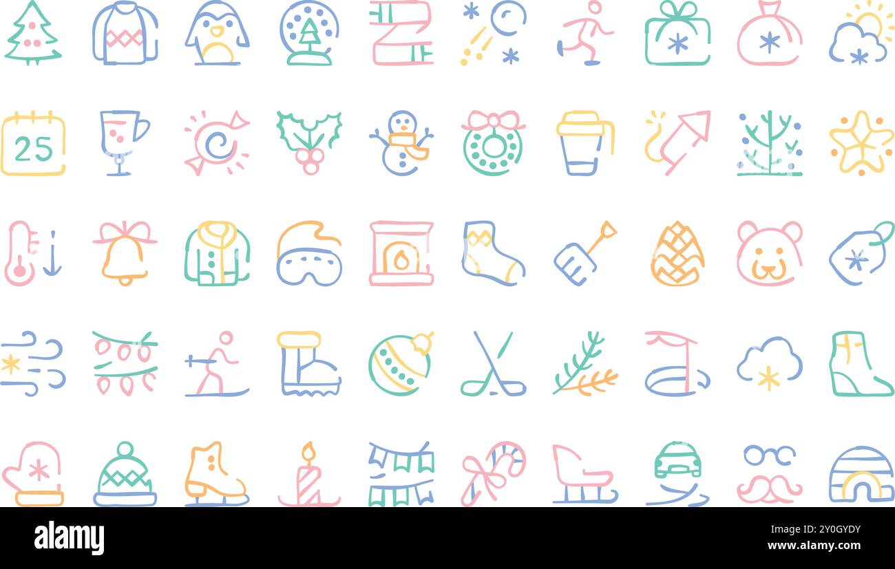 Winter icons High-Quality Vector Icons Collection with Editable Stroke ...