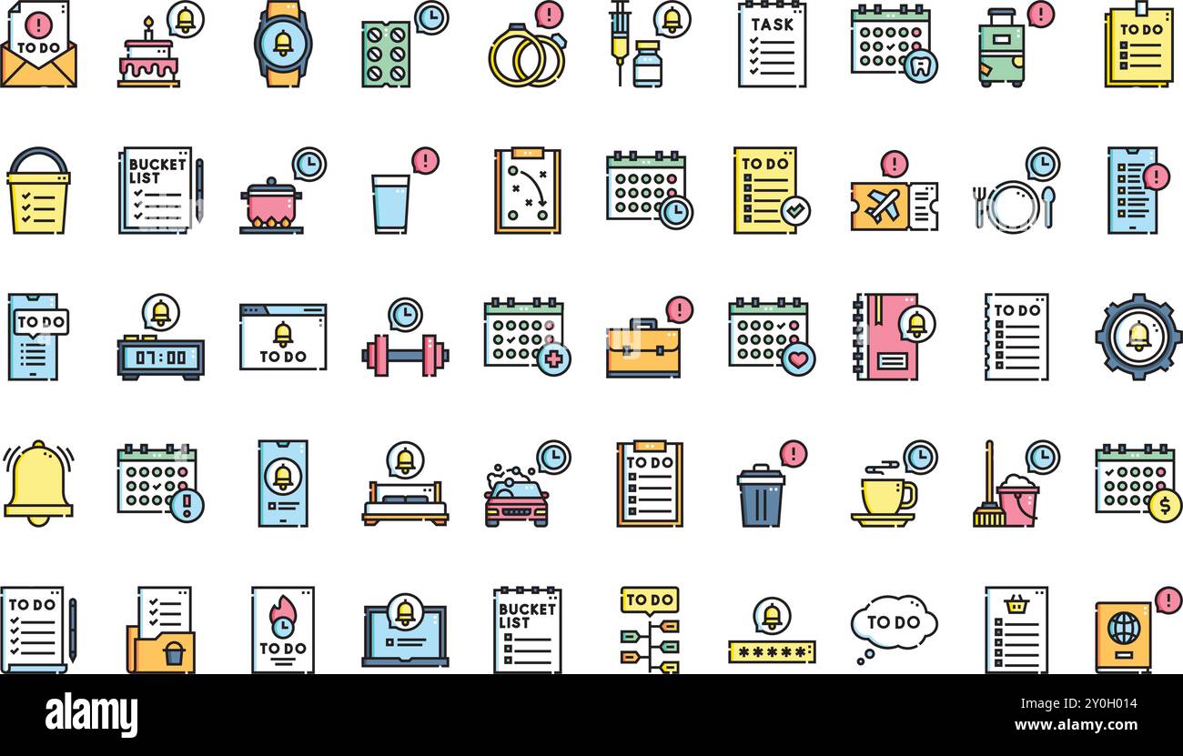 To do icons High-Quality Vector Icons Collection with Editable Stroke ...