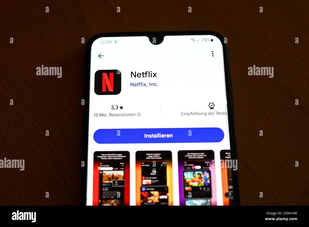 Stockbilder 09/2024 Netflix Video APP *** Stock Images 09 2024 Netflix ...