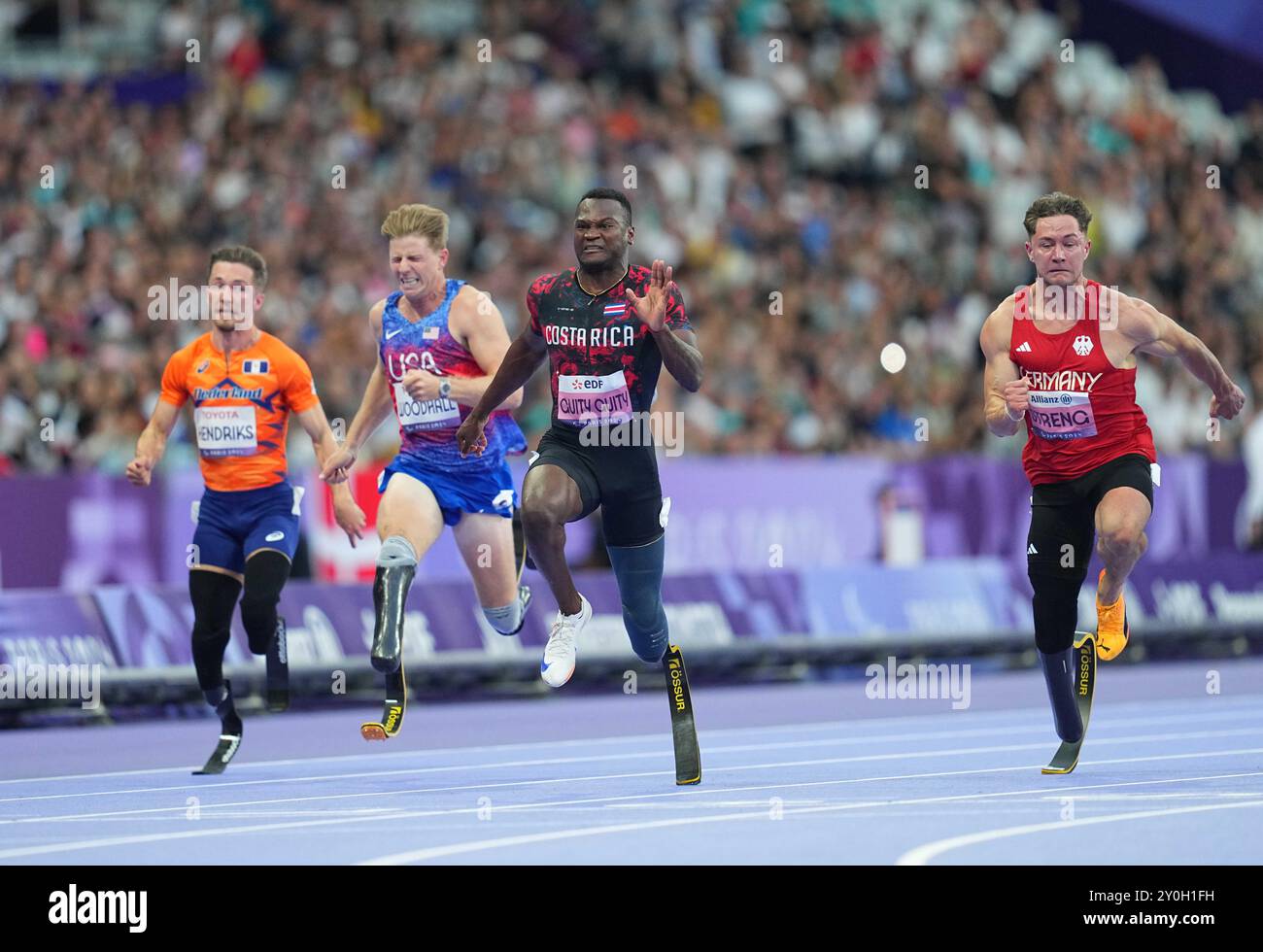 Stade de France, Paris, France. 02nd Sep, 2024. Sherman Isidro Guity ...