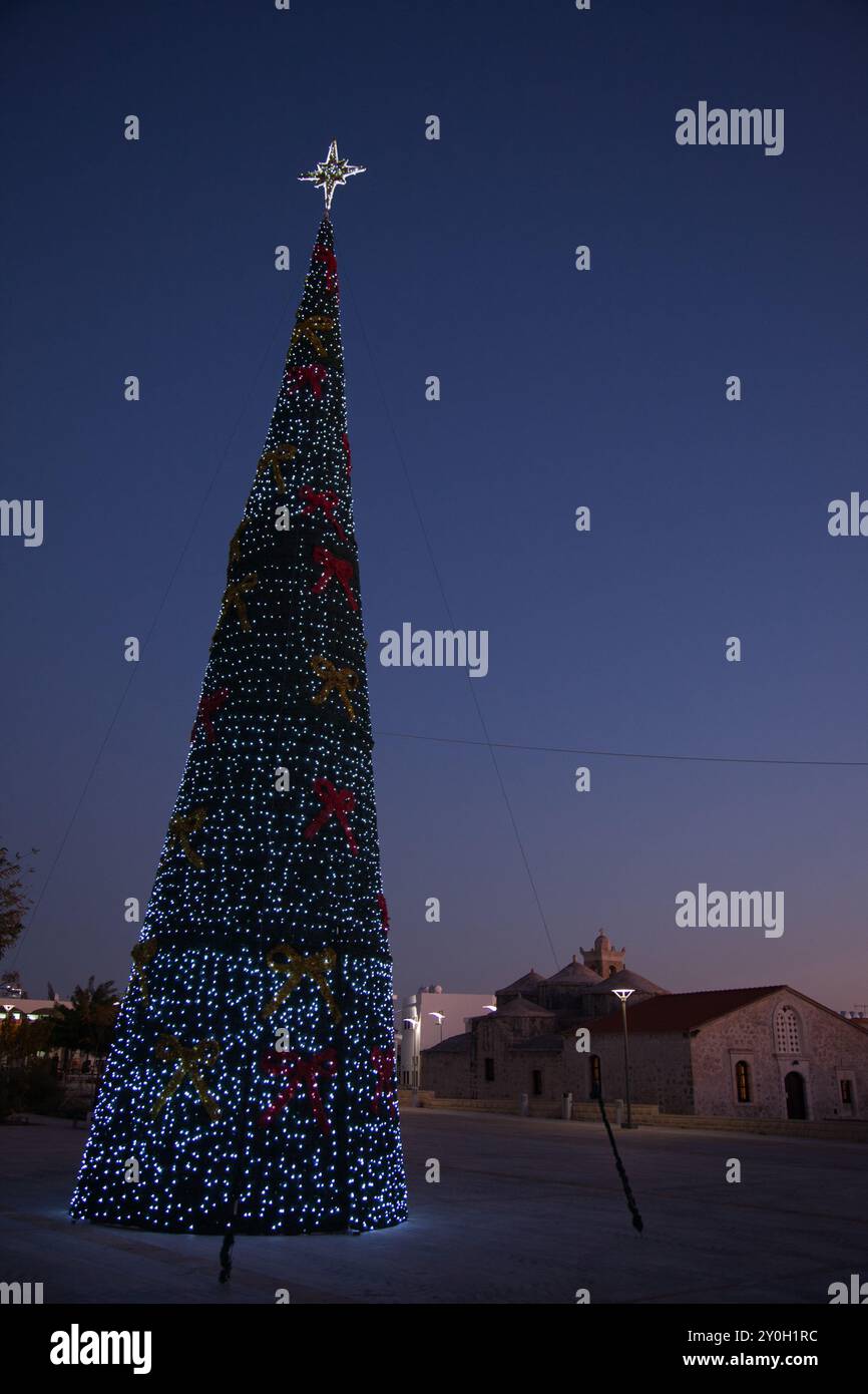 Paphos christmas tree hi-res stock photography and images - Alamy