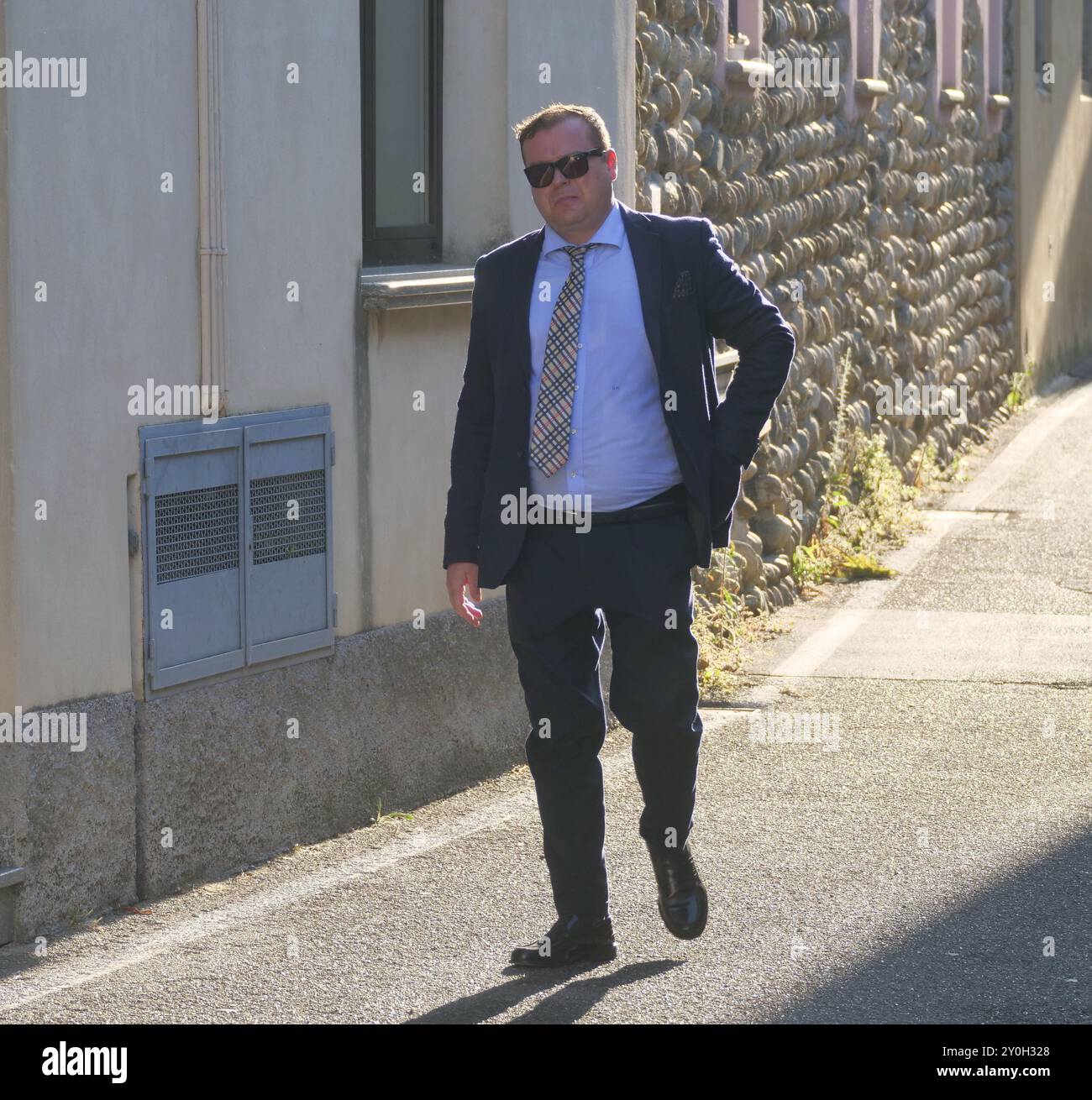 RIS inspection in Suisio where the confessed murderer of Sharon Verzeni ...