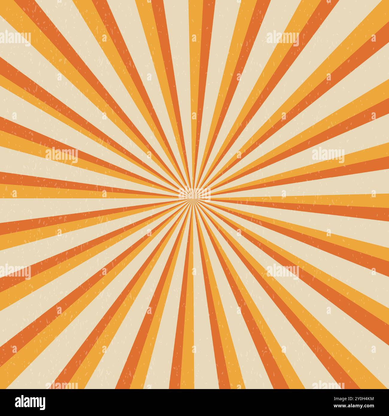 Orange sunburst radial concentric Stock Vector Images - Alamy