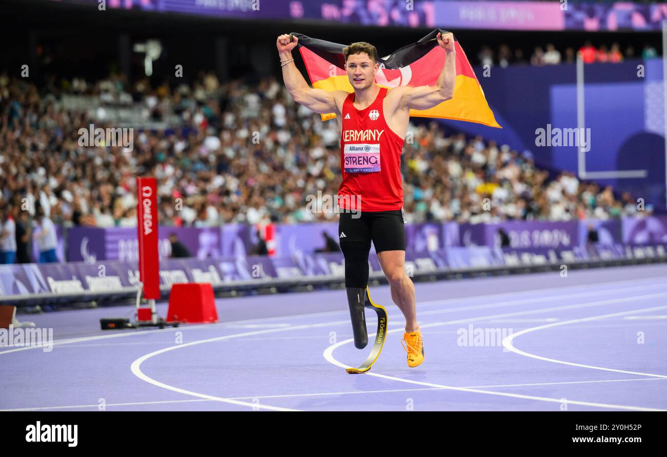 Paris, France. 02nd Sep, 2024. Paralympics, Paris 2024, Athletics ...