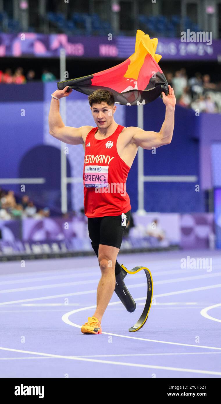 Paris, France. 02nd Sep, 2024. Paralympics, Paris 2024, Athletics ...