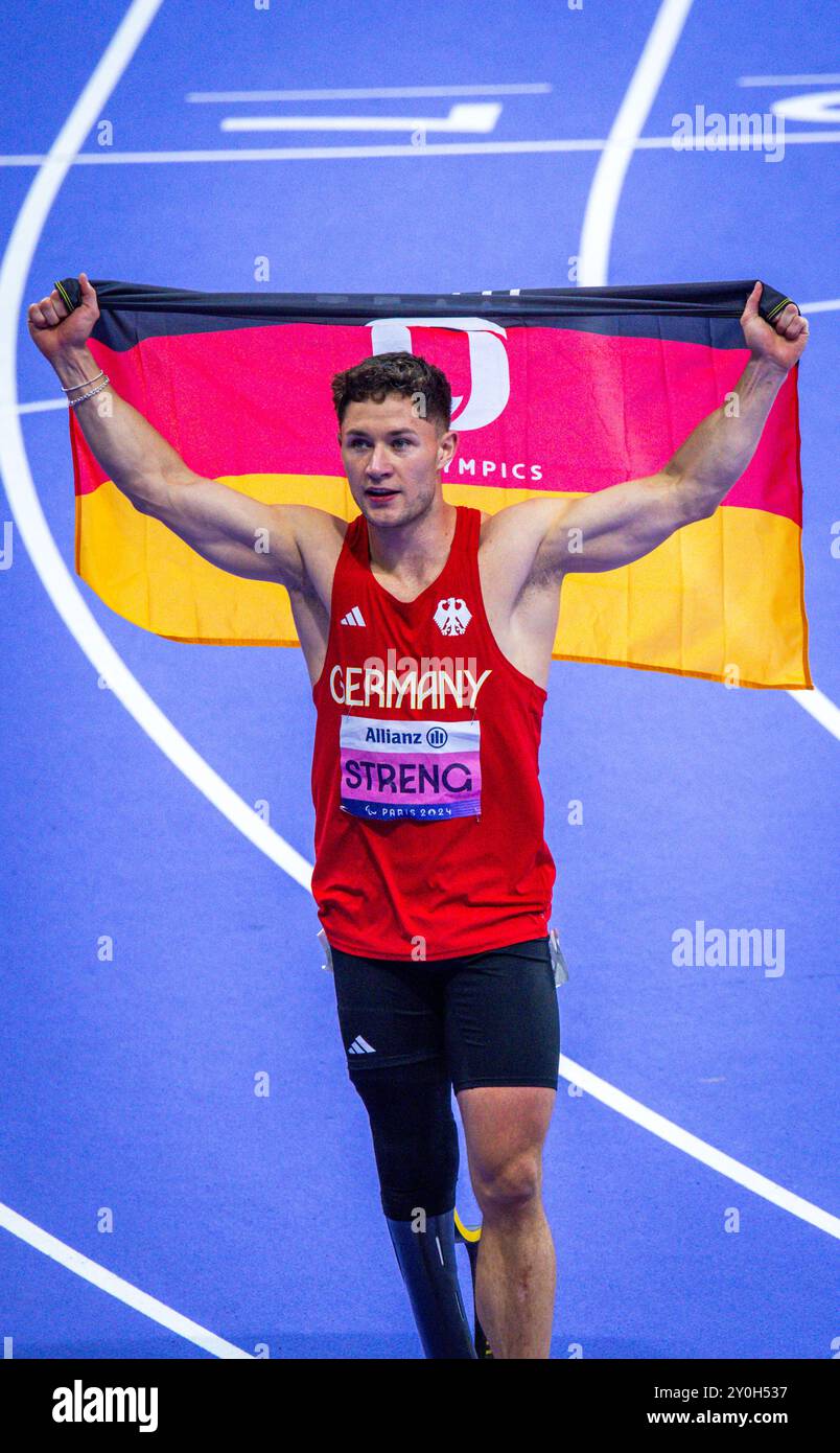 Paris, France. 02nd Sep, 2024. Paralympics, Paris 2024, Athletics ...