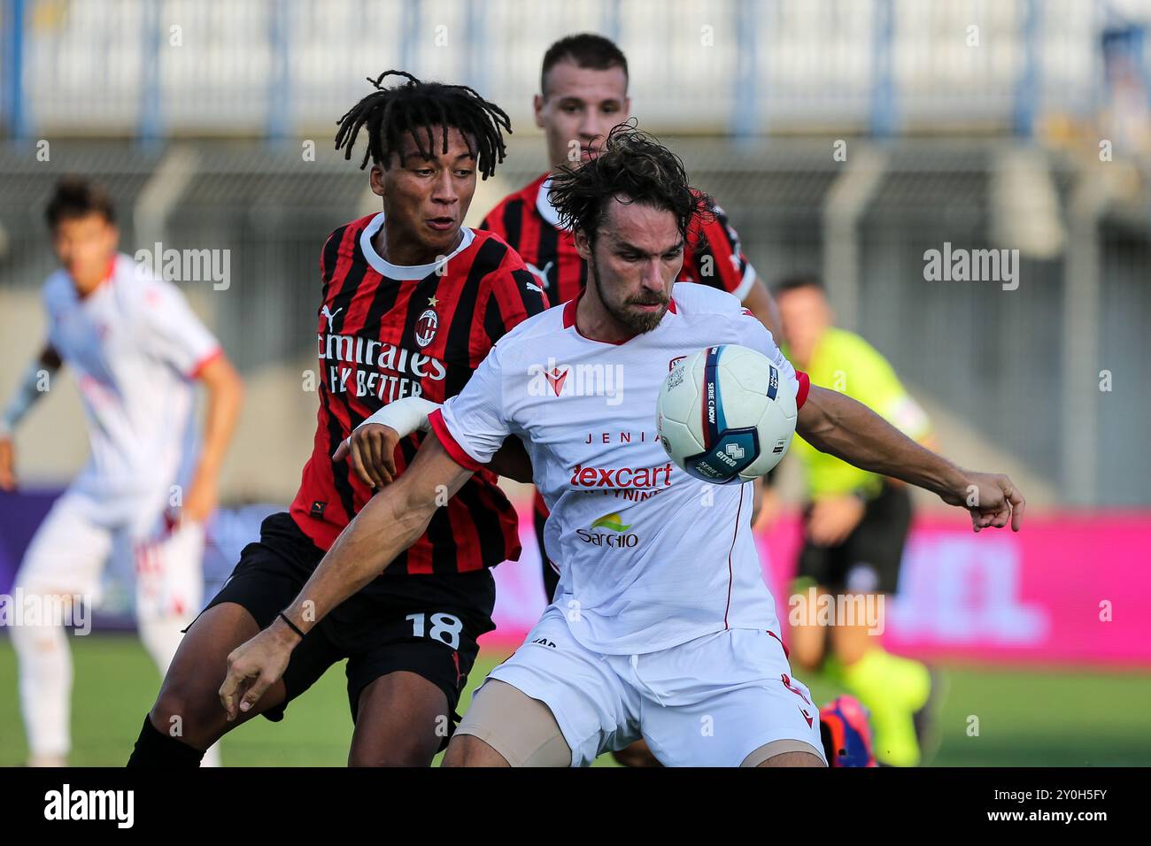 Busto Arsizio, Italy, 01st Sep, 2024. Andrea Mandelli during match ...