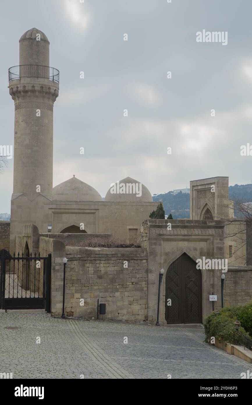 Exterior of Shirvanshah's Palace in the old city of Baku, Azerbeijan ...