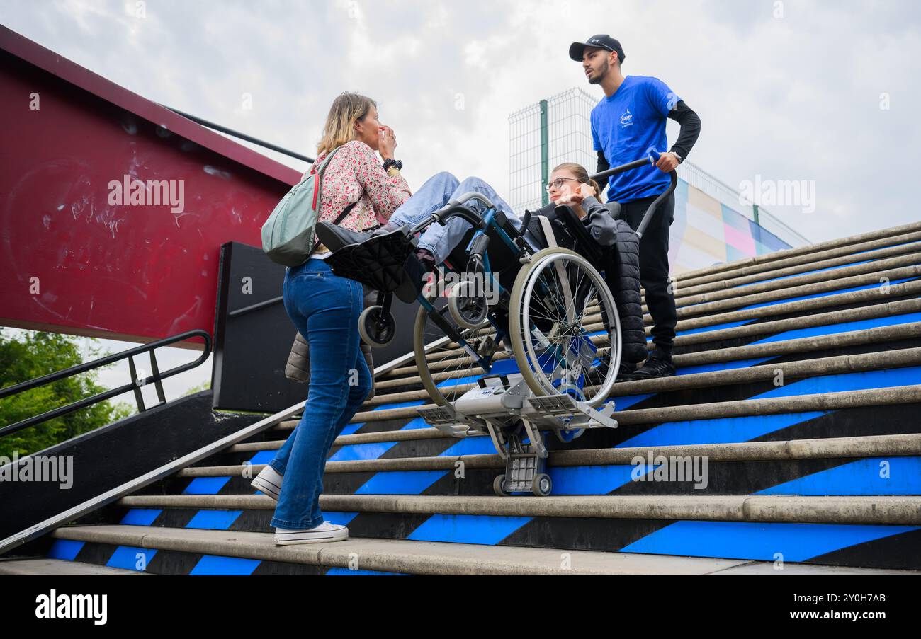 Paris, France. 30th Aug, 2024. Paralympics, Paris 2024, athletics ...