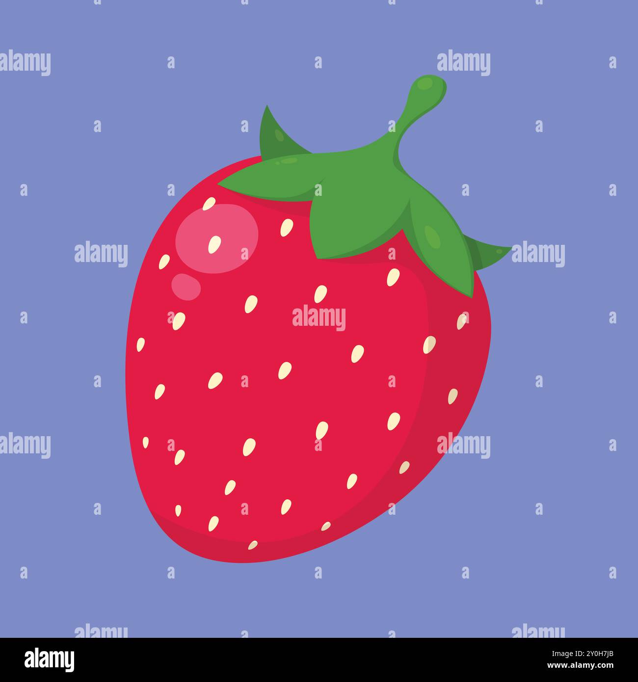 Fresh strawberry icon vector. strawberry icon. strawberry fruit vector ...