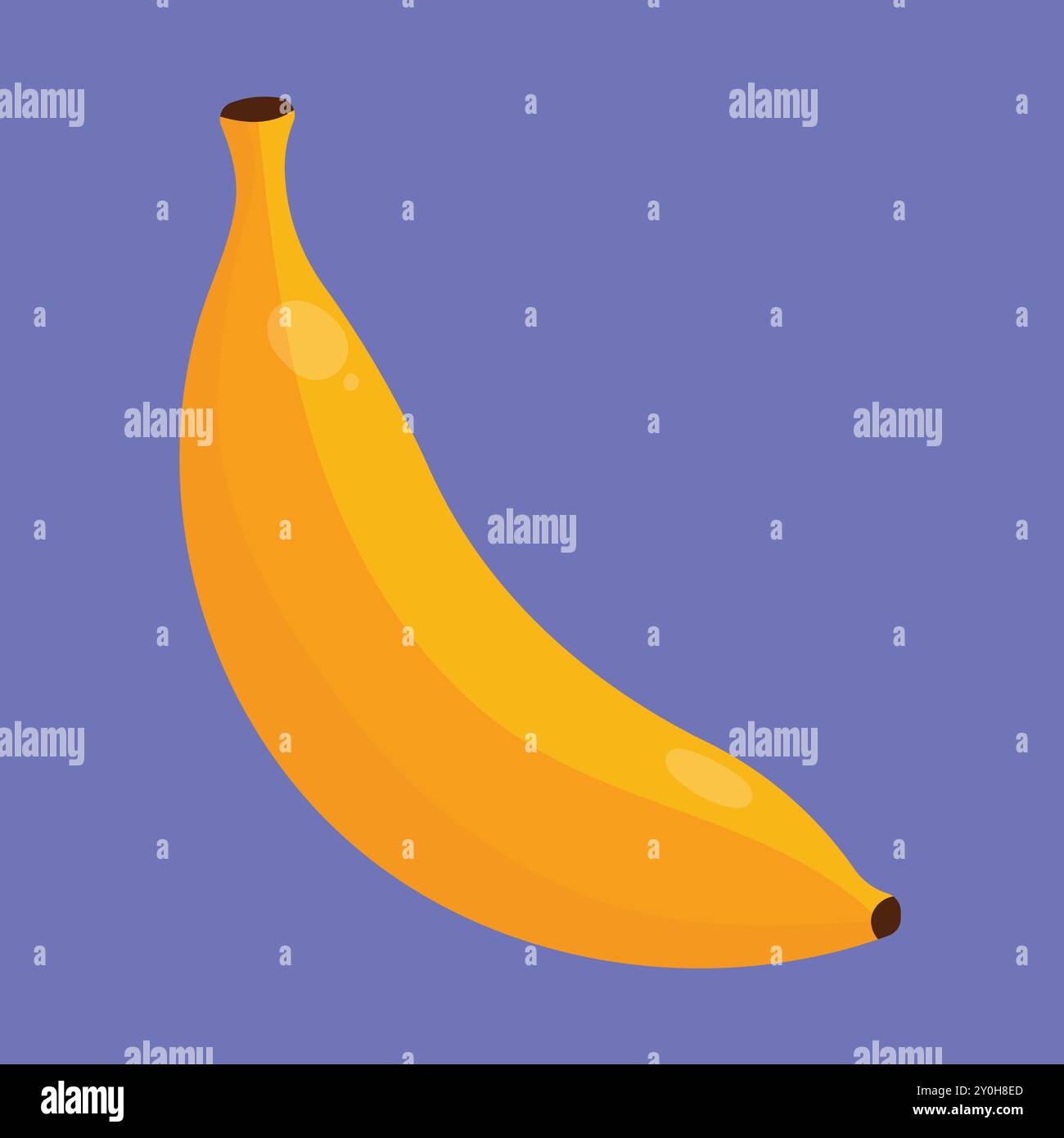 Fresh Banana fruit vector icon. summer banana icon. banana fruit vector ...