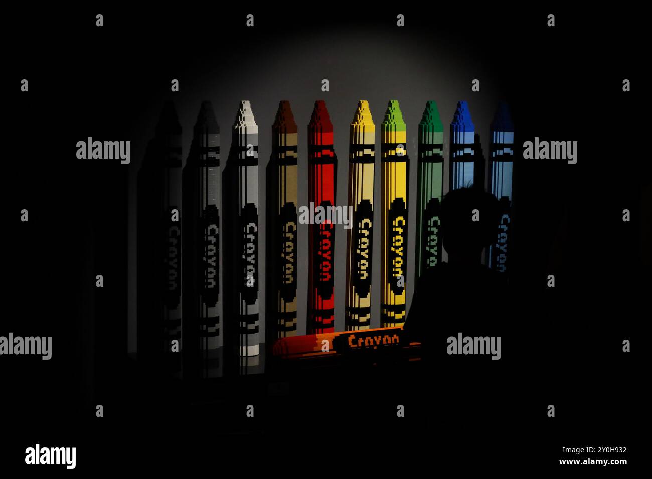 Singapore, Singapore. 02nd Sep, 2024. A young boy looks at giant ...