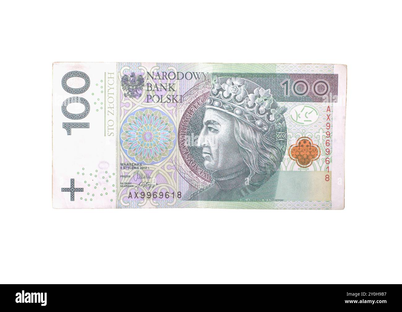 Polish zloty currency note Cut Out Stock Images & Pictures - Alamy