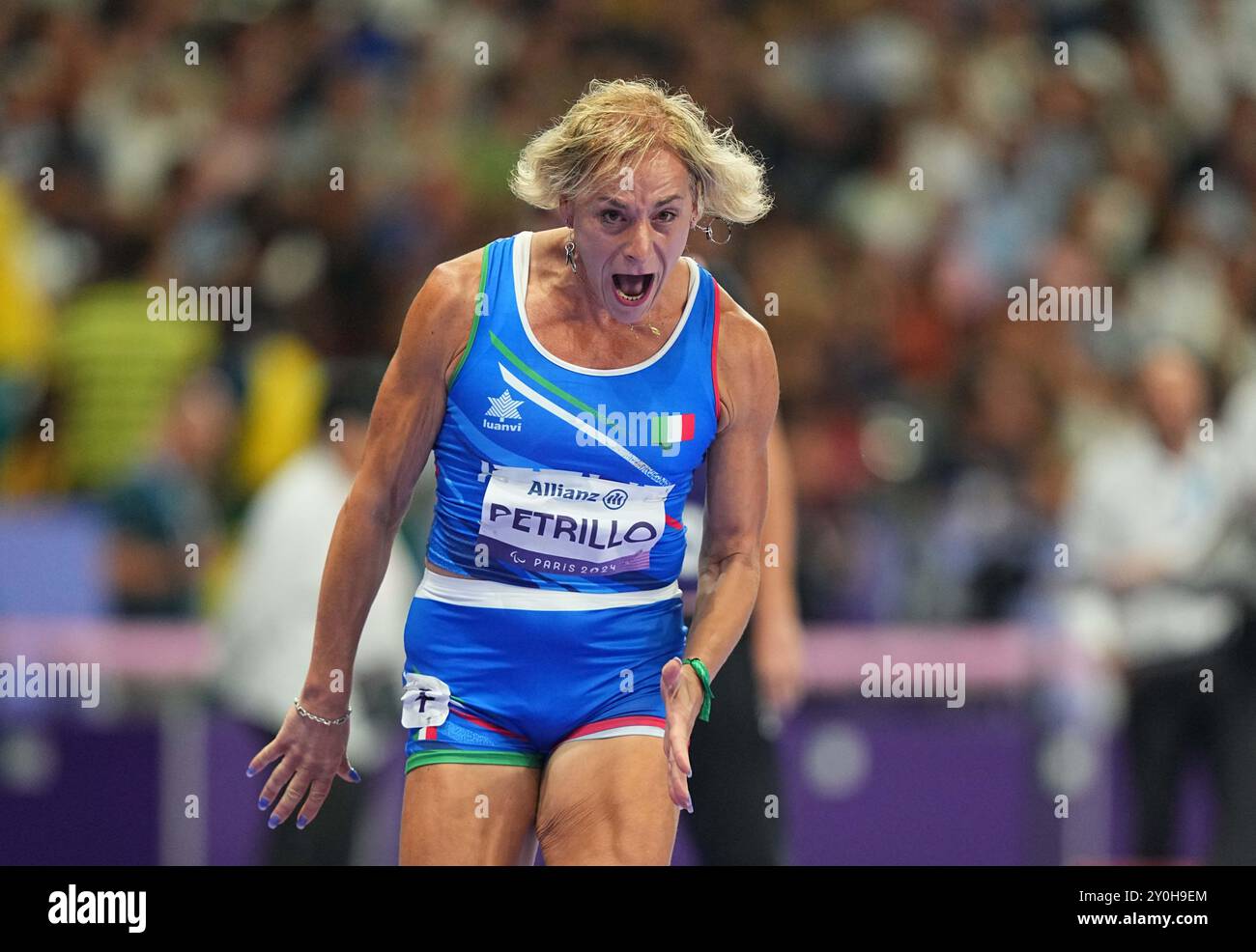 Stade de France, Paris, France. 02nd Sep, 2024. Valentina Petrillo of ...