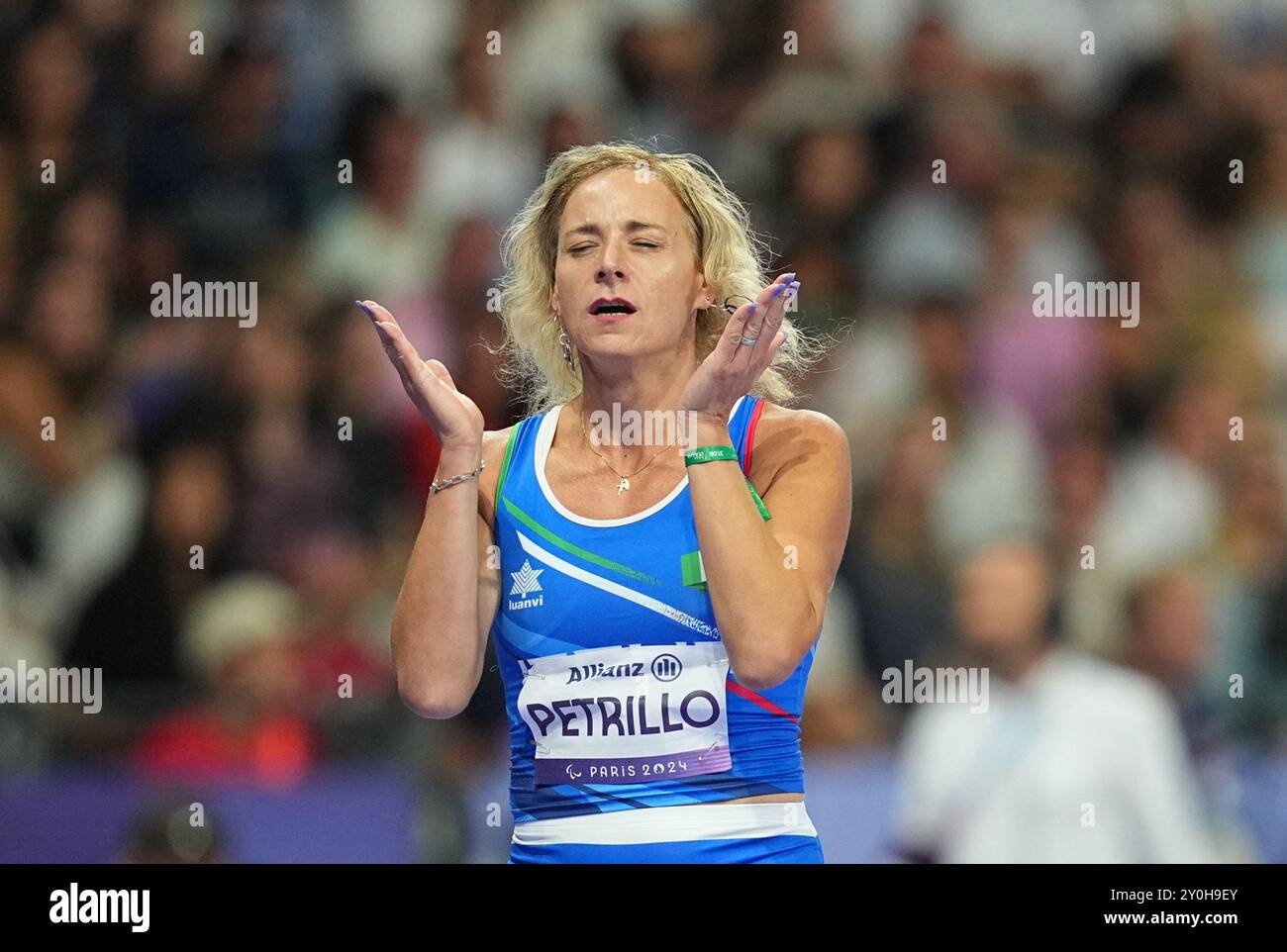 Stade de France, Paris, France. 02nd Sep, 2024. Valentina Petrillo of ...