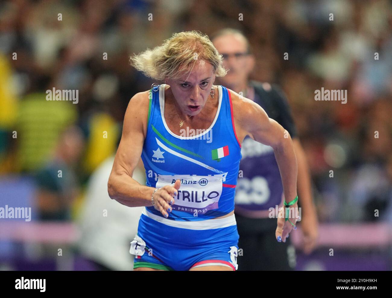 Stade de France, Paris, France. 02nd Sep, 2024. Valentina Petrillo of ...