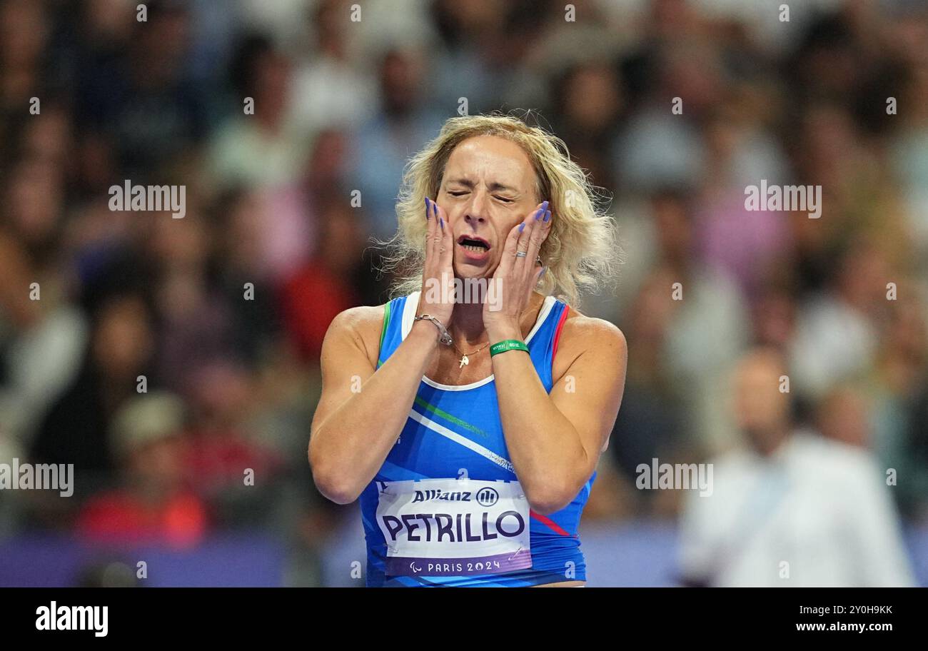 Stade de France, Paris, France. 02nd Sep, 2024. Valentina Petrillo of ...