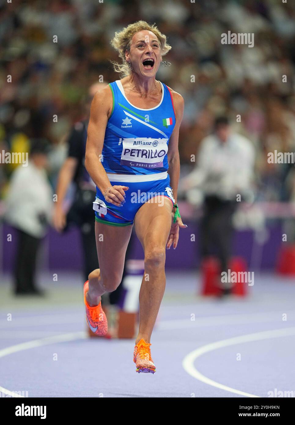 Stade de France, Paris, France. 02nd Sep, 2024. Valentina Petrillo of ...