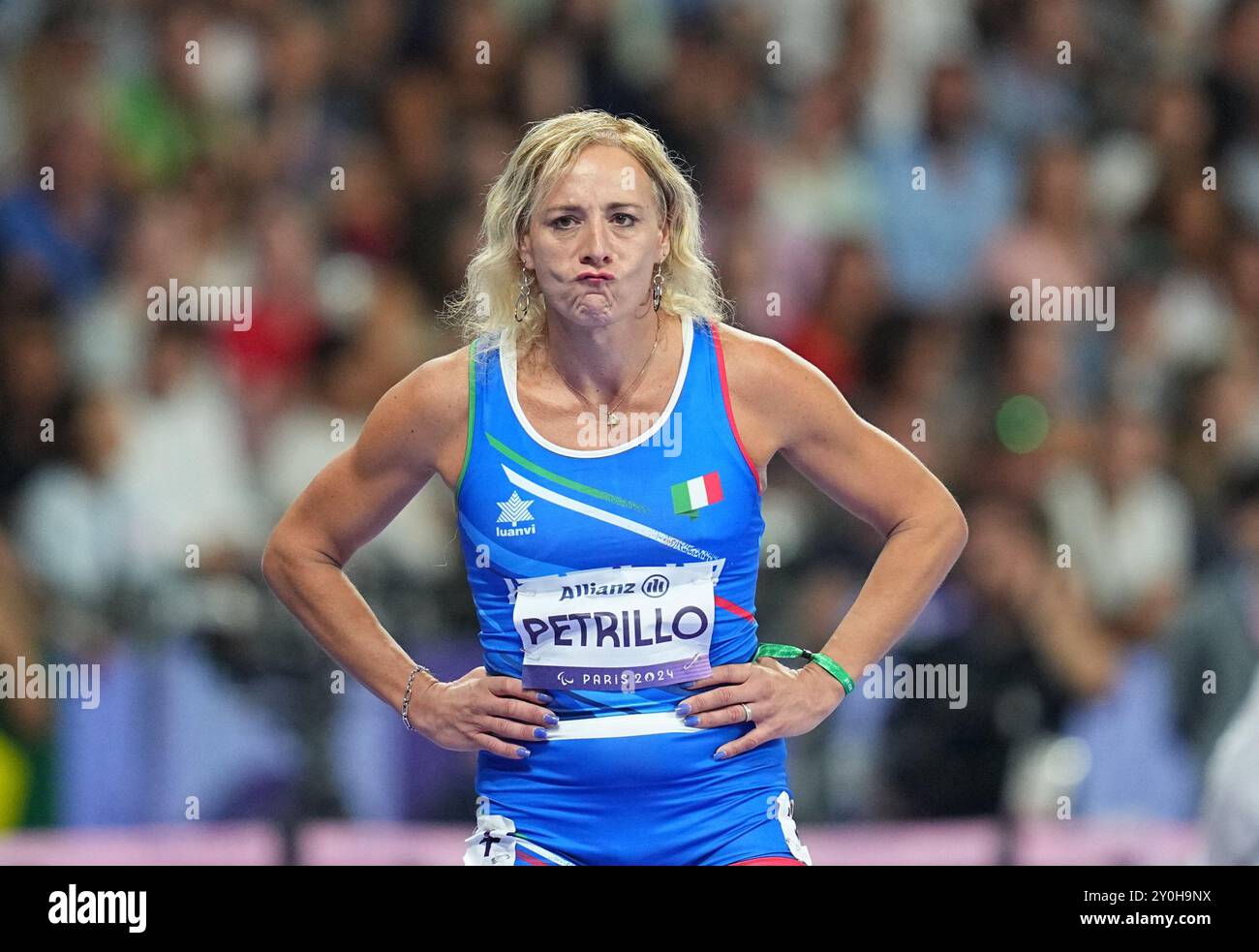 Stade de France, Paris, France. 02nd Sep, 2024. Valentina Petrillo of ...