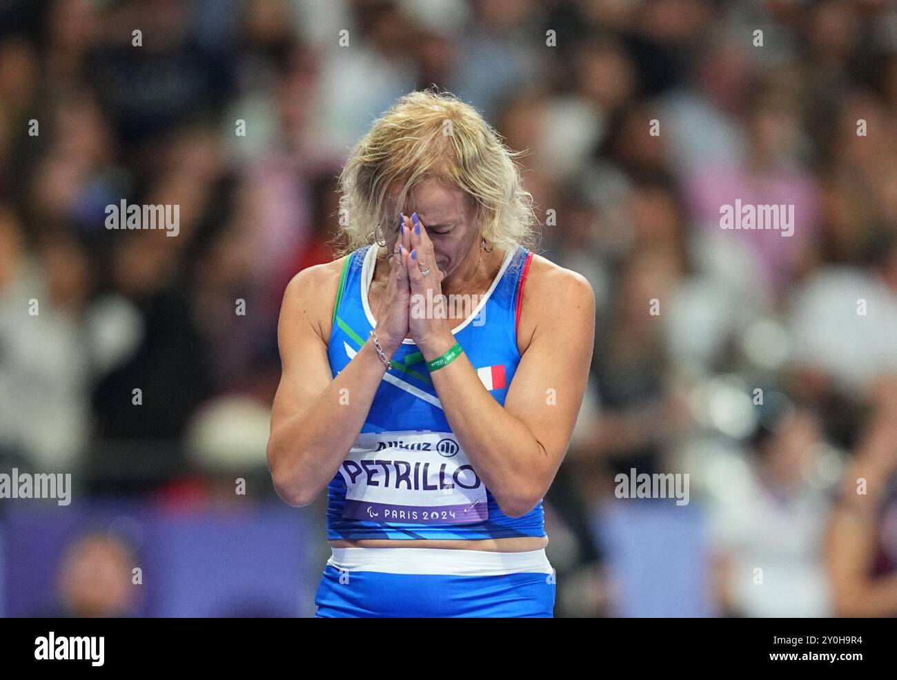 Stade de France, Paris, France. 02nd Sep, 2024. Valentina Petrillo of ...
