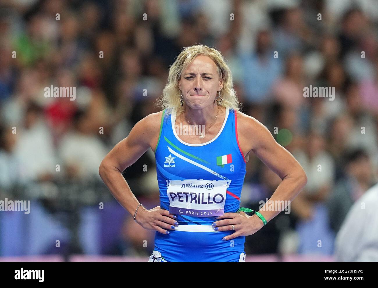 Stade de France, Paris, France. 02nd Sep, 2024. Valentina Petrillo of ...