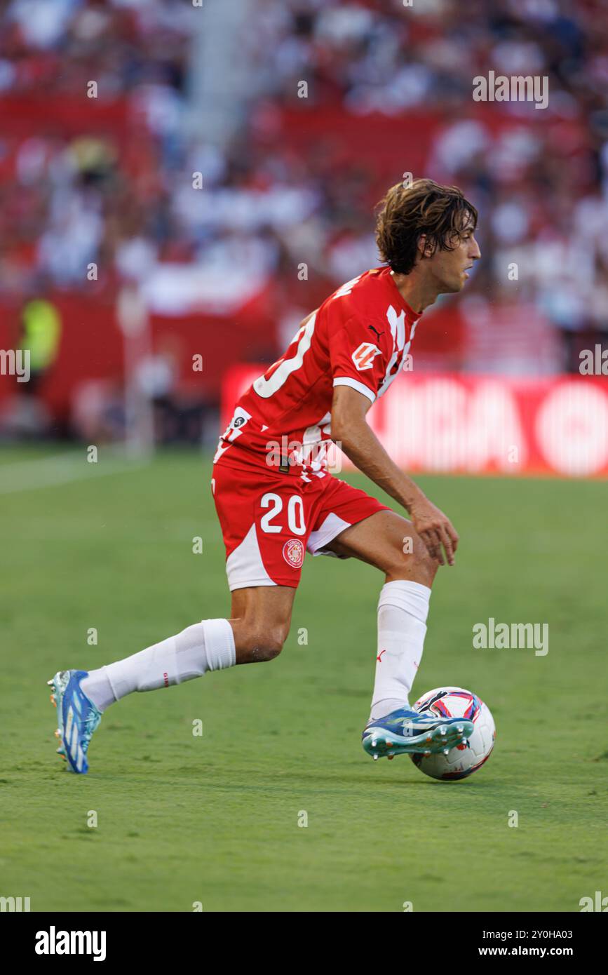 Bryan Gil seen during LaLiga EA SPORTS game between teams of Sevilla FC ...
