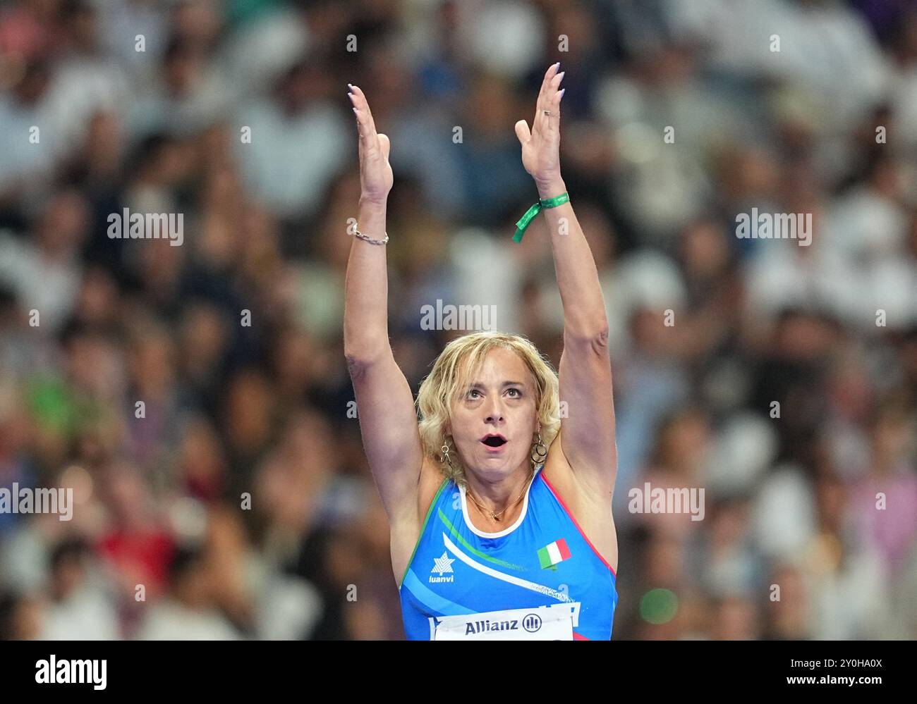 Stade de France, Paris, France. 02nd Sep, 2024. Valentina Petrillo of ...