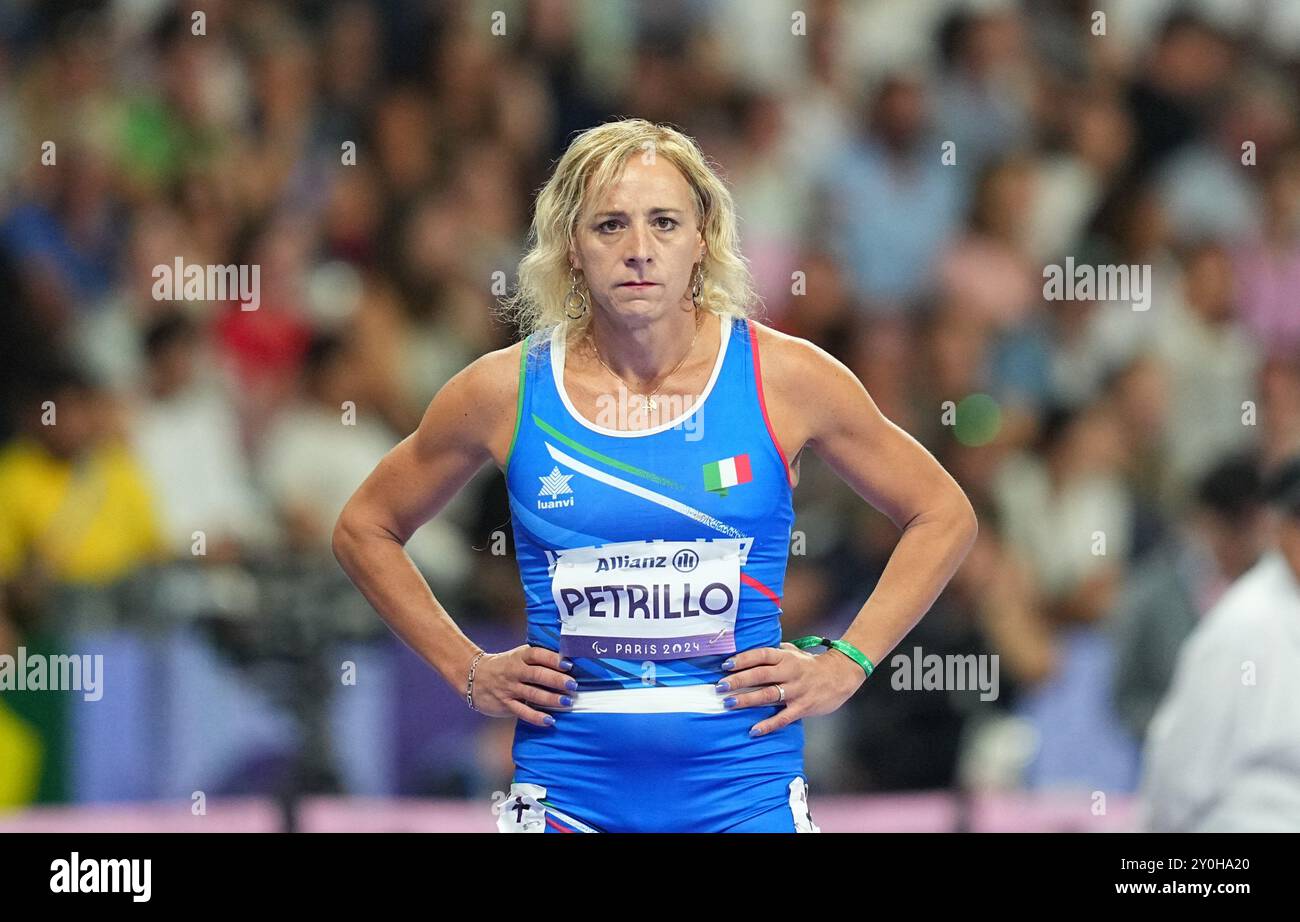 Stade de France, Paris, France. 02nd Sep, 2024. Valentina Petrillo of ...