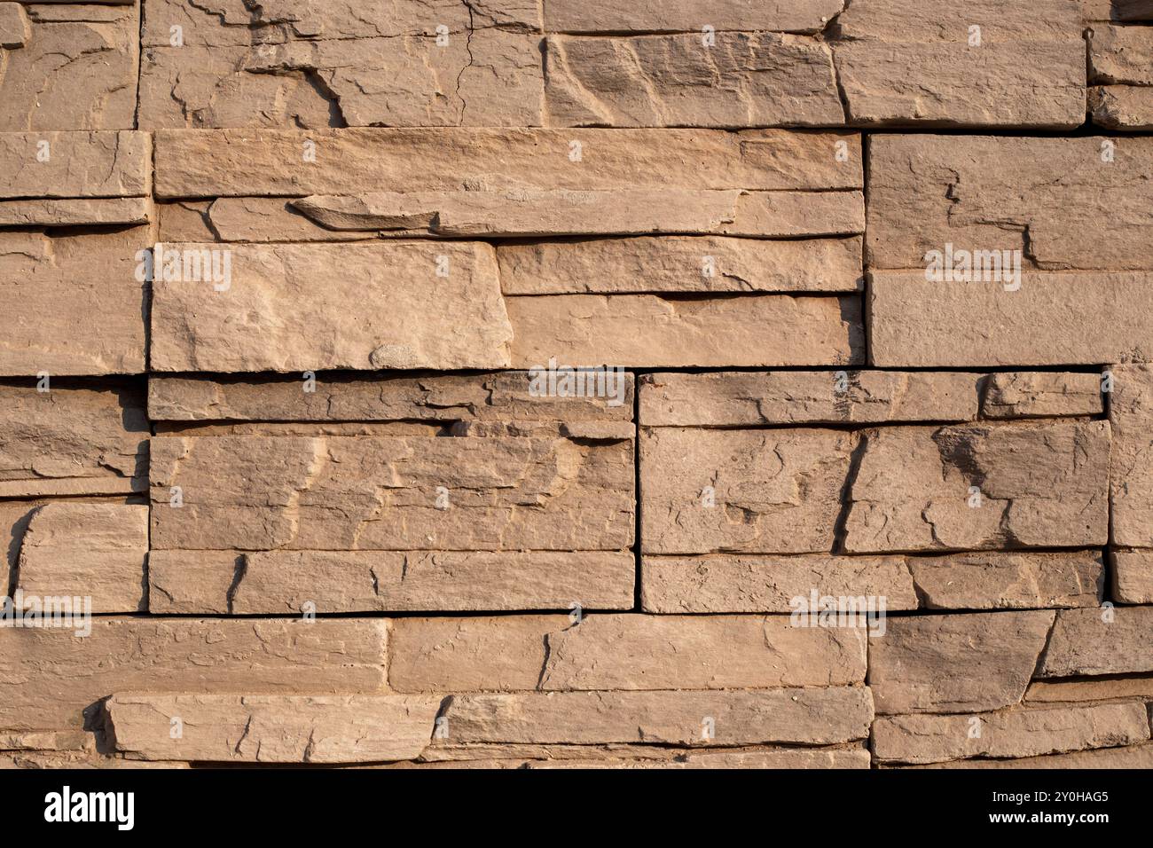 stone texture. Layered stone material. Decorative wall surface Stock ...