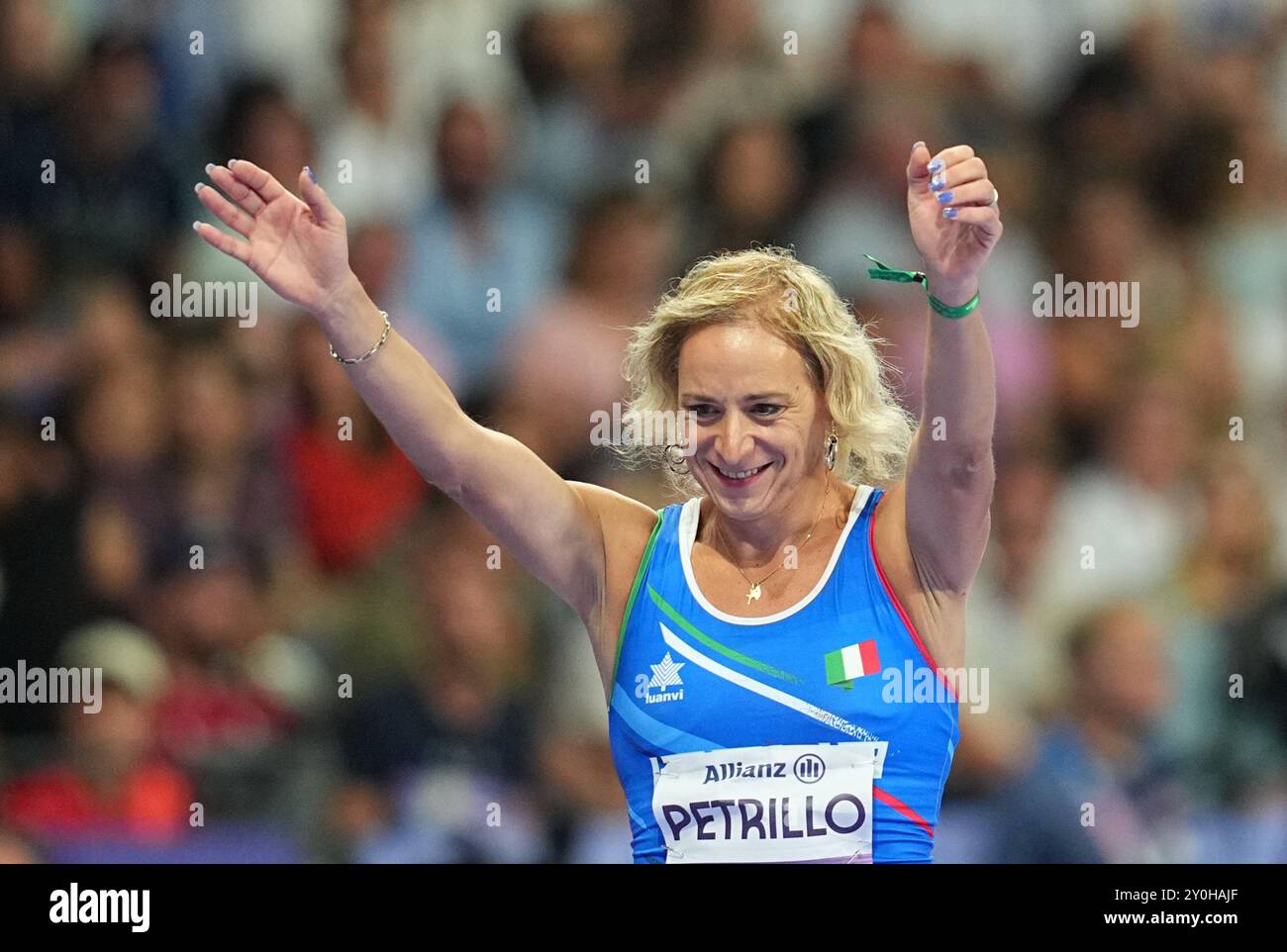 Stade de France, Paris, France. 02nd Sep, 2024. Valentina Petrillo of ...