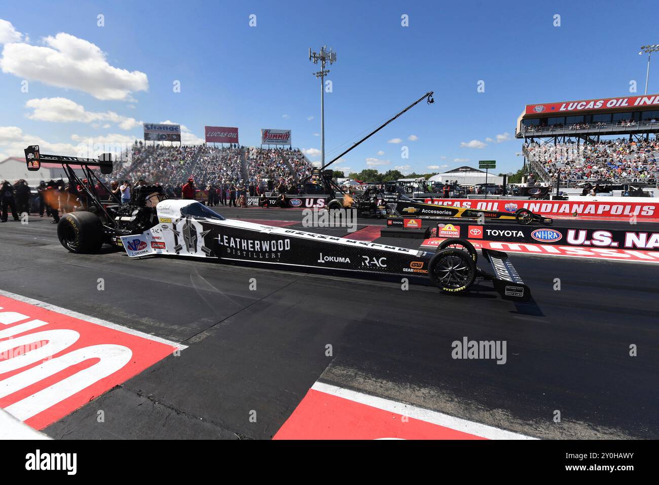 INDIANAPOLIS, IN - SEPTEMBER 02: Tony Schumacher (9 TF) DSM-DSM Maynard ...