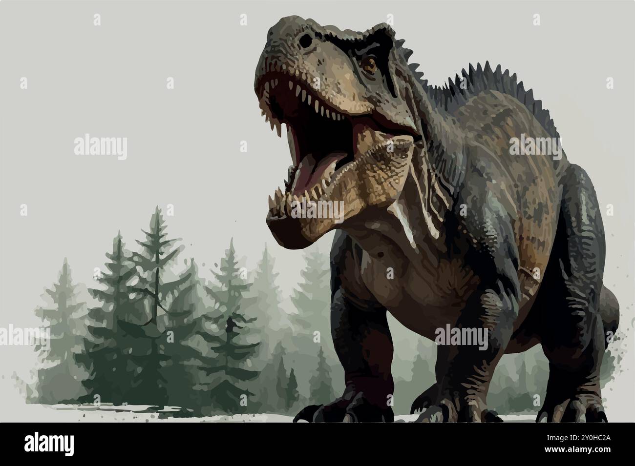 Giganotosaurus cartoon hi-res stock photography and images - Alamy
