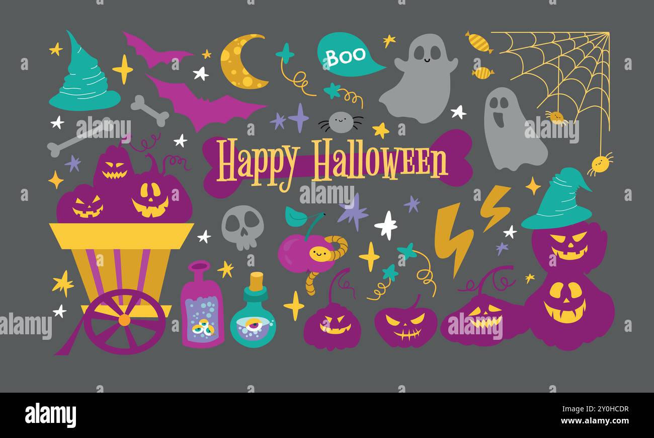 Contemporary horror Stock Vector Images - Alamy