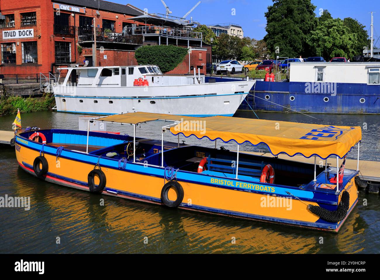 Bristol floating harbour scene. Taken September 2024. Summer Stock ...