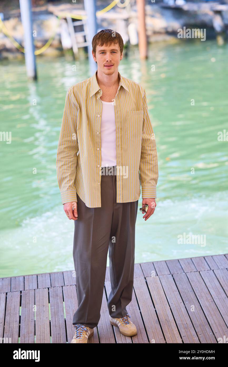 81th Venice Film Festival in Venice, Italy, on August 30, 2024. Stars at the Lido Harris ...