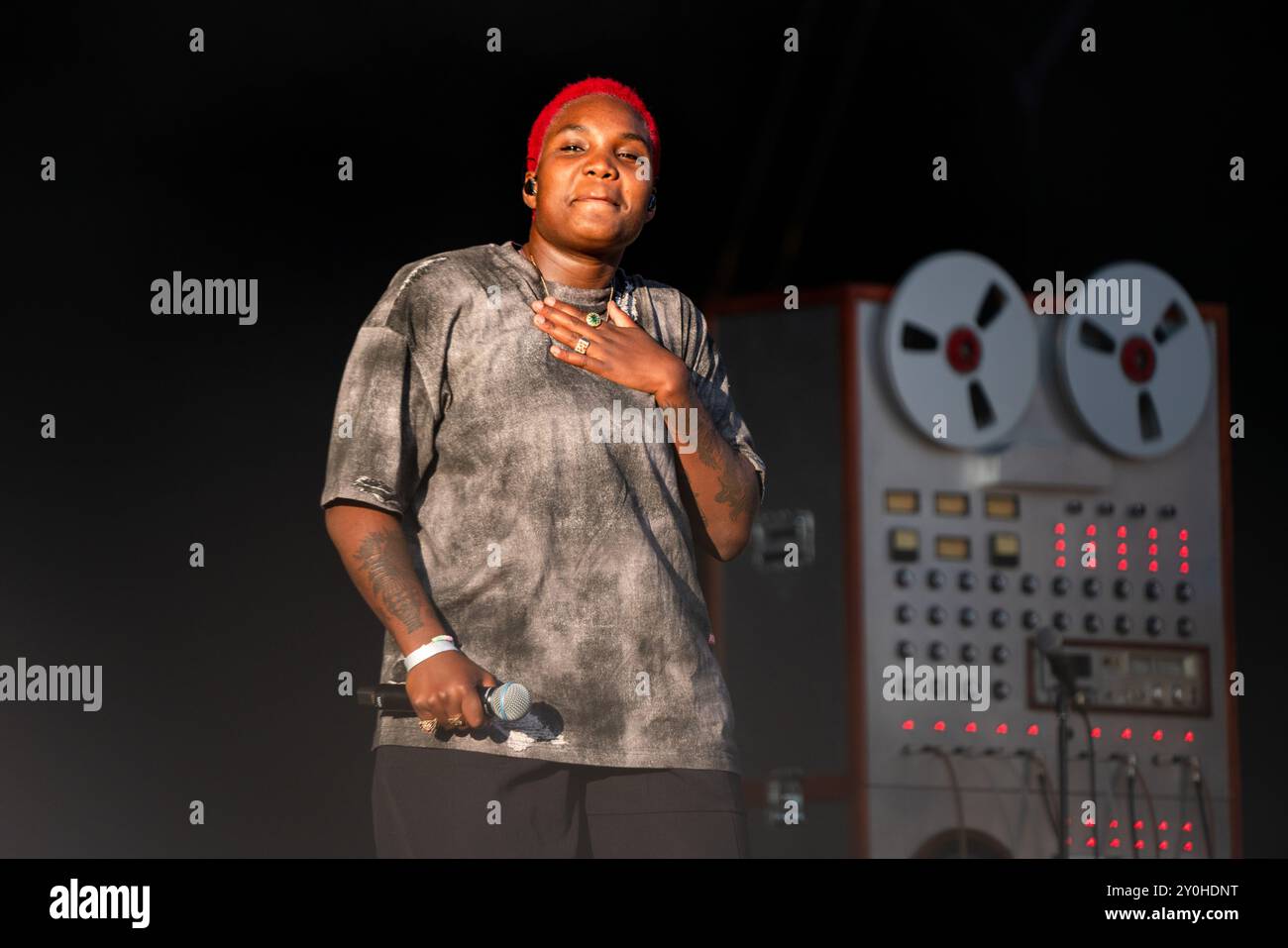 ARLO PARKS, CONCERT, 2024: Pop singer Arlo Parks plays the Mounatin ...