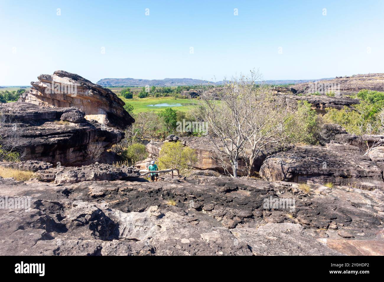 Namarrkan Sisters view from Nadab Lookout at Ubirr, Kakadu National Park, Kakadu Highway, Jabiru ...