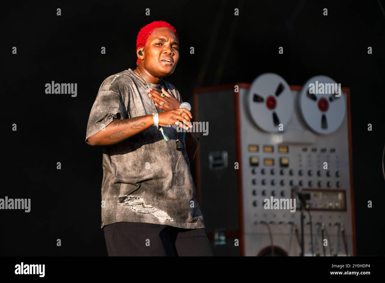 ARLO PARKS, CONCERT, 2024: Pop singer Arlo Parks plays the Mounatin ...