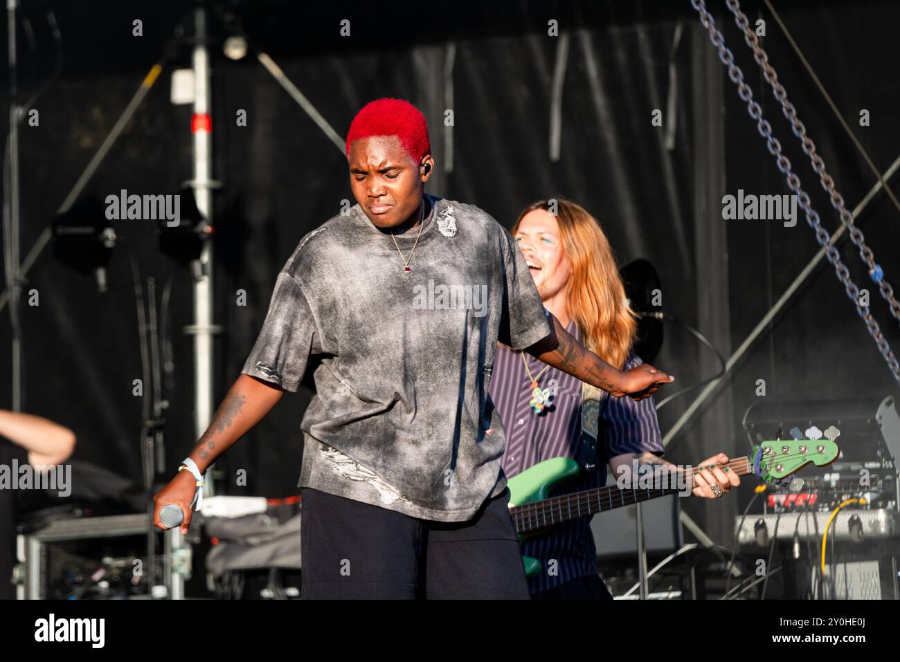 ARLO PARKS, CONCERT, 2024: Pop singer Arlo Parks plays the Mounatin ...