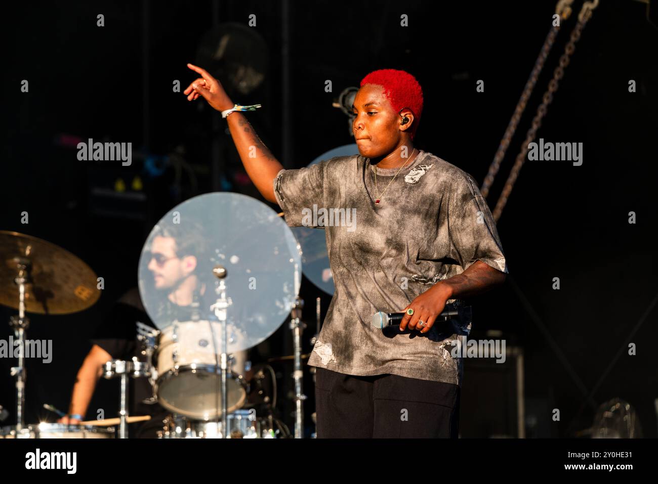 ARLO PARKS, CONCERT, 2024: Pop singer Arlo Parks plays the Mounatin ...